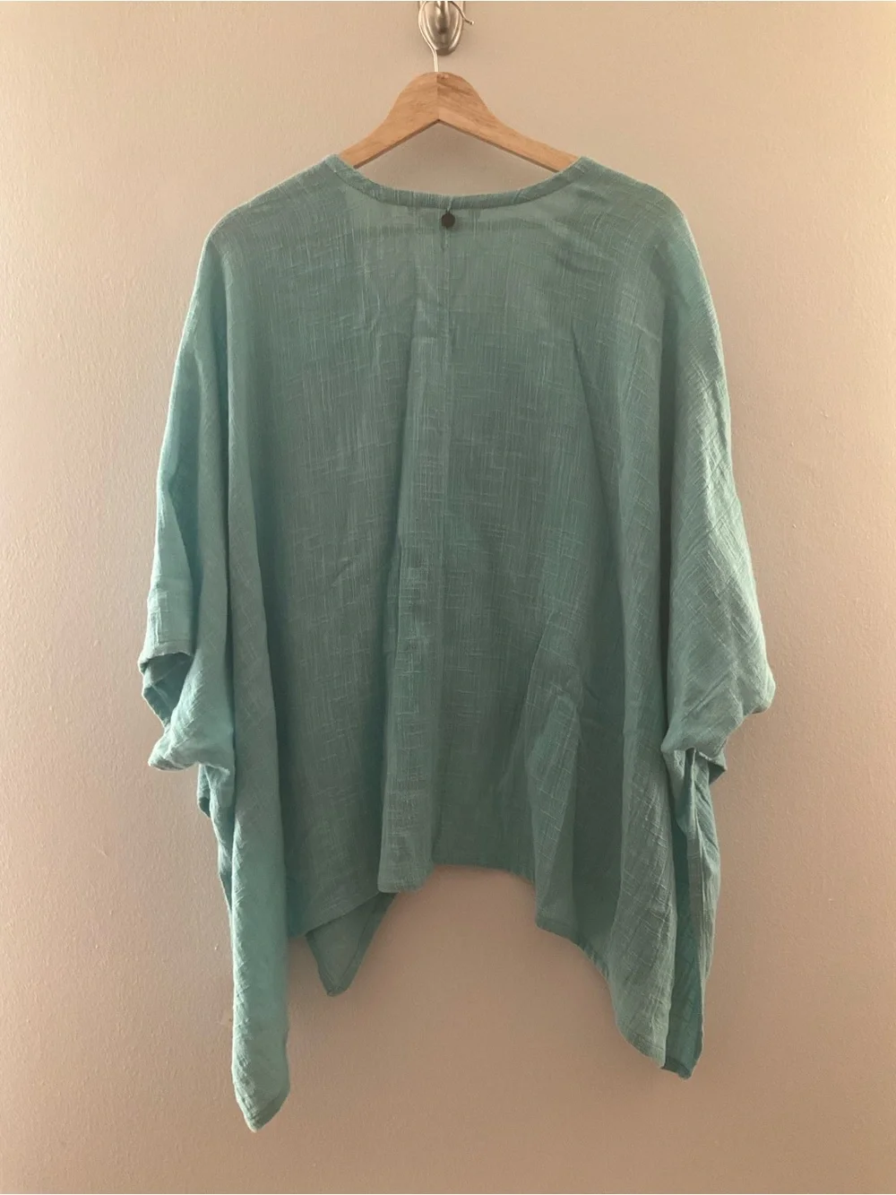 Soft Surroundings | Tops | Soft Surroundings Desert Breeze Topper Blue ...